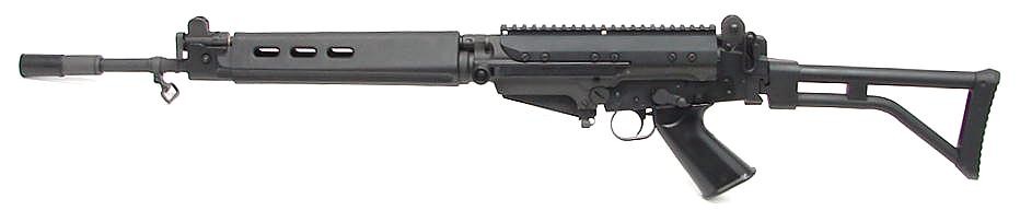 DSA Inc SA58 .308 Win caliber paratrooper carbine with 18 barrel, type ...