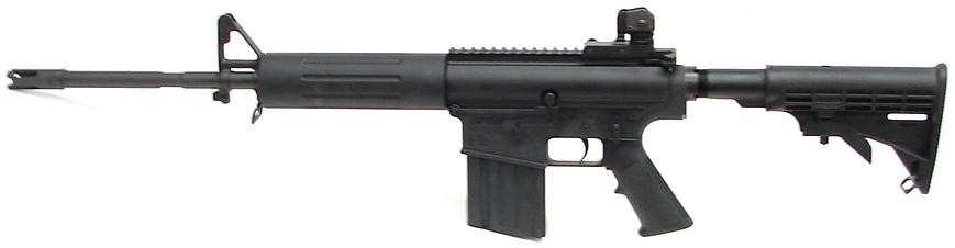 DPMS, Inc LR-308 .308 Win caliber rifle with 16 barrel, tubular free ...
