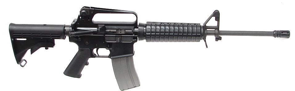 Colt AR15 A2 L.E. Government Carbine .223 caliber rifle with 16 ...