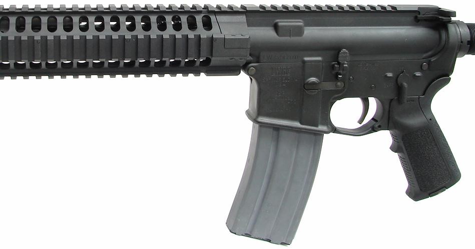 Leitner-Wise SSP 5.56mm caliber rifle with 16.1 M4 barrel, mid-length ...