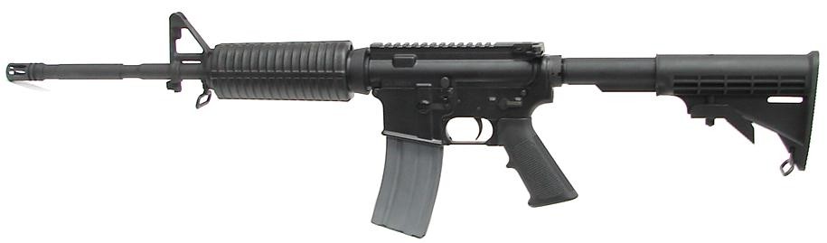 Leitner-Wise SSP 5.56mm caliber carbine piston rifle with 16.1 M4 ...