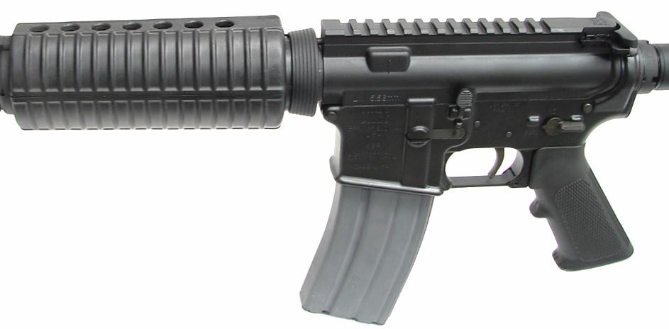 Leitner-Wise SSP 5.56mm caliber carbine piston rifle with 16.1 M4 ...