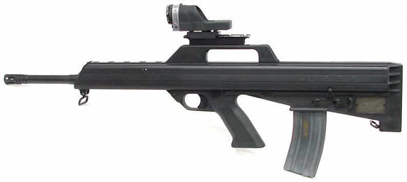 Bushmaster M17S .223 Rem caliber rifle. Bullpup tactical rifle in very ...