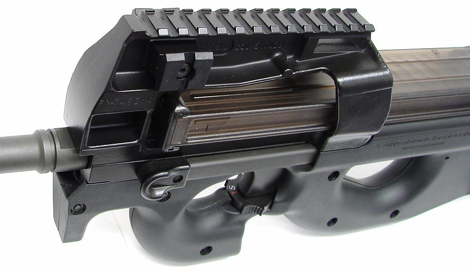 FN PS-90 5.7 x 28mm caliber rifle. This is FN s new PS-90 triple rail P ...