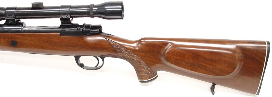 Interarms Mark X .243 Win caliber rifle. Deluxe Mannlicher sporter ...