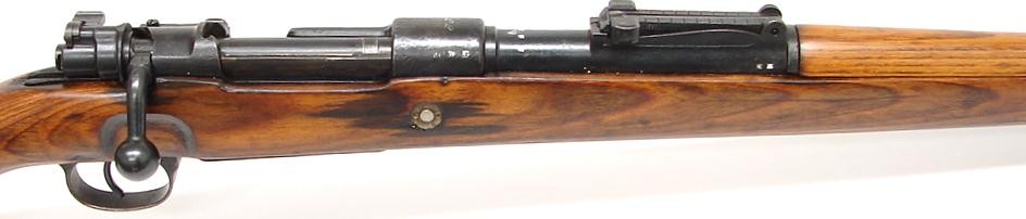 ce Code JP Sauer & Son K-98 8mm Mauser caliber rifle. WWII issue German ...