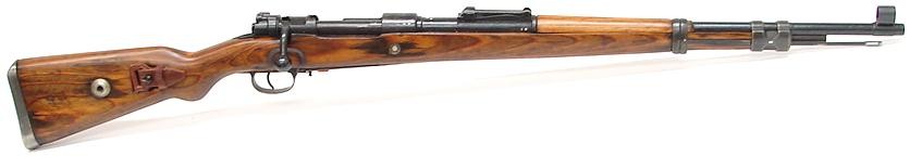 ce Code JP Sauer & Son K-98 8mm Mauser caliber rifle. WWII issue German ...