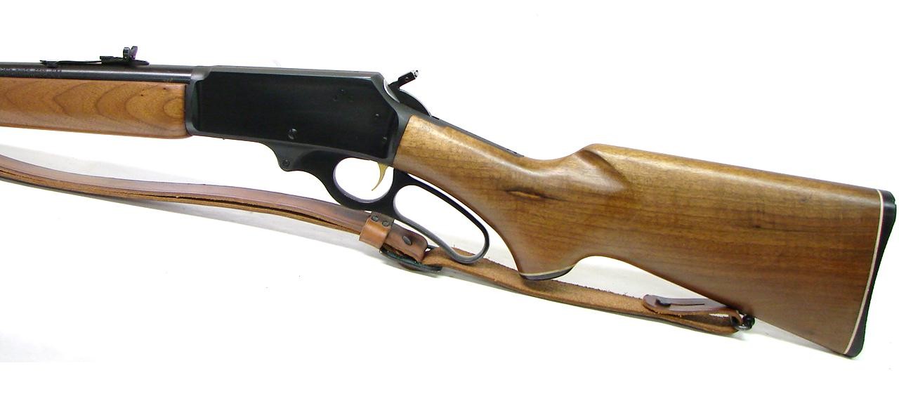 Marlin 336A .30-30 caliber rifle. Older model with 24" barrel and half ...