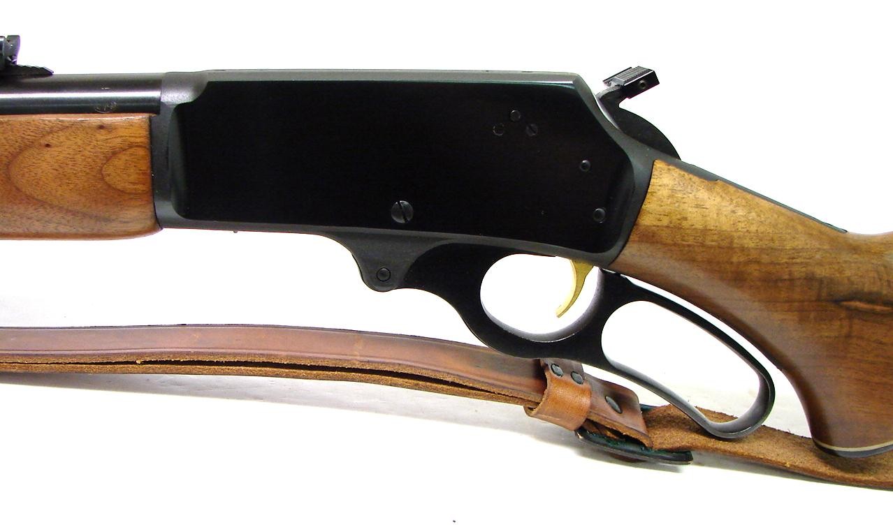 Marlin 336A .30-30 caliber rifle. Older model with 24" barrel and half ...