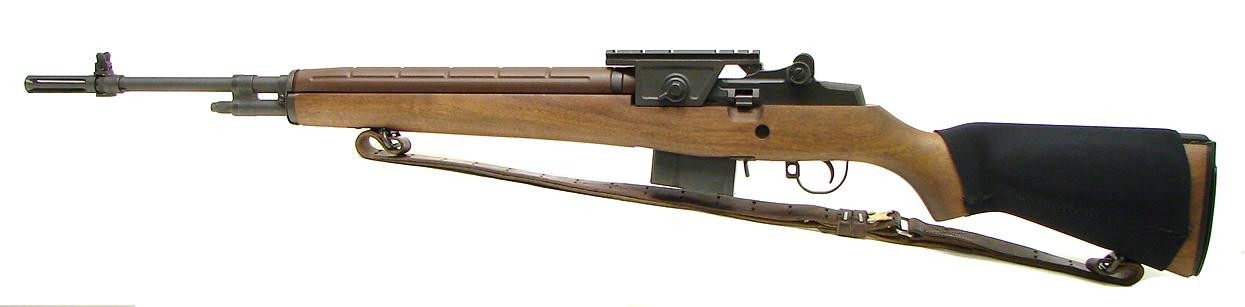 Springfield M1A .308 WIN caliber rifle. "Loaded" MIA with National ...