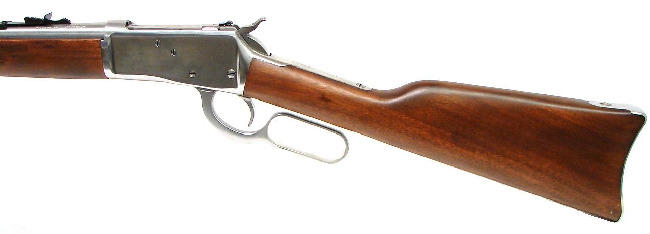 Taurus/Rossi R92 .44 MAG caliber carbine. Stainless steel lever action ...