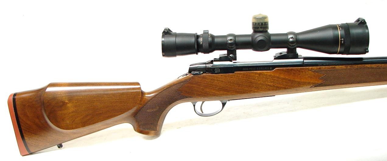 Sako M591 .22-250 Rem caliber rifle. Left hand varmint model with semi ...