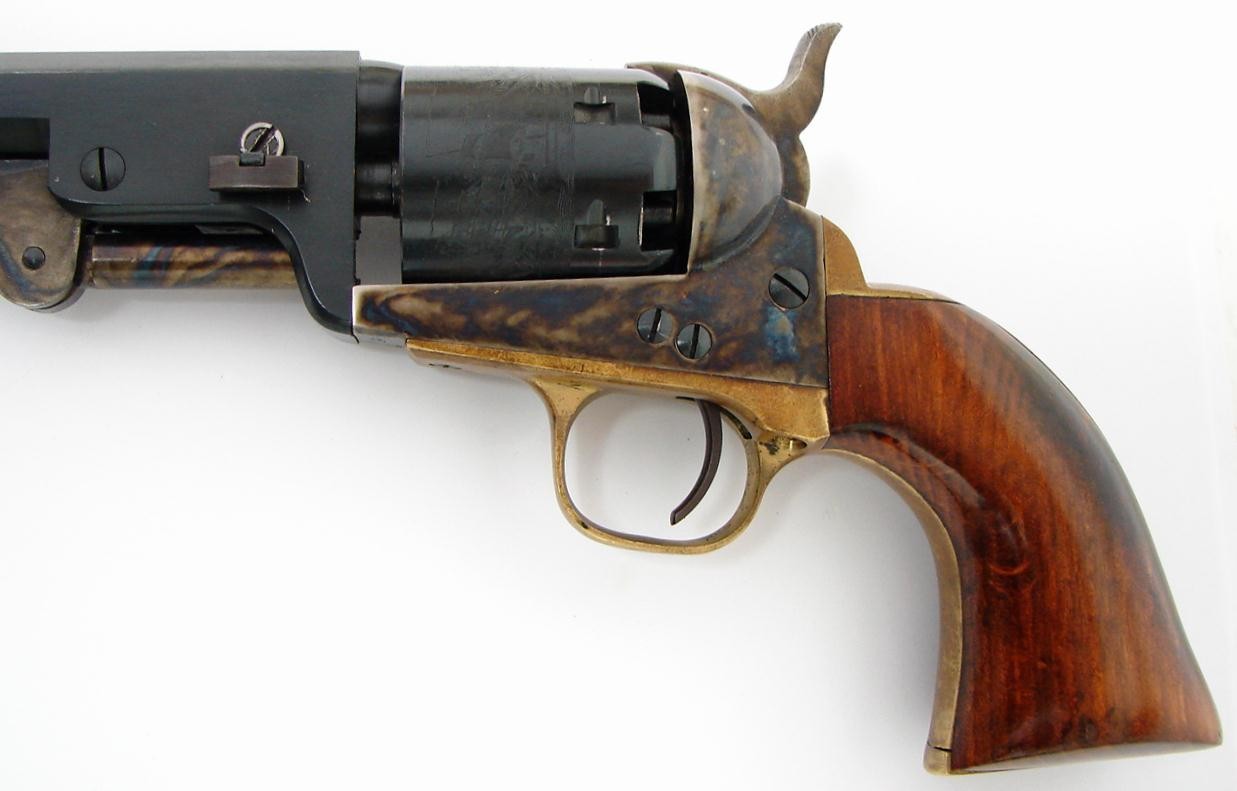 Italian 1851 Colt Navy .36 caliber black powder revolver. (PR22230 ...