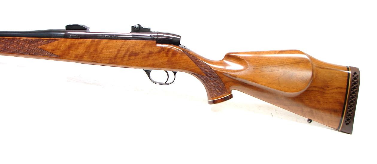 Weatherby Mark V .257 Magnum caliber rifle. Very early model (1959) in ...