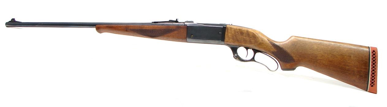 Savage 99 .358 Win caliber rifle. 1960s vintage model in rare .358 Win ...