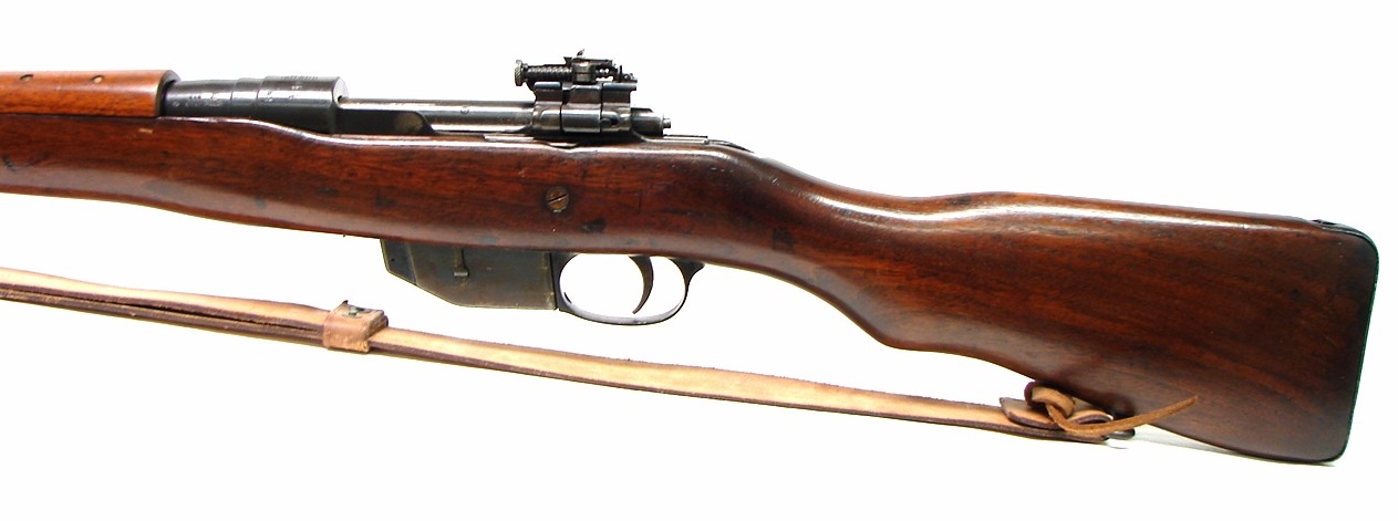 Ross Rifle Co. 1910 .303 British caliber rifle. This is the Mark III ...