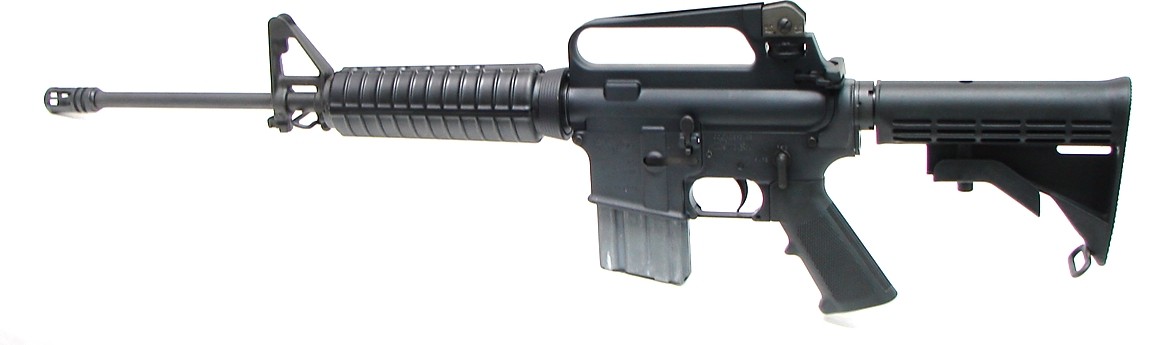 Colt AR 15 A2 Government Carbine .223 caliber rifle. A rare variation ...