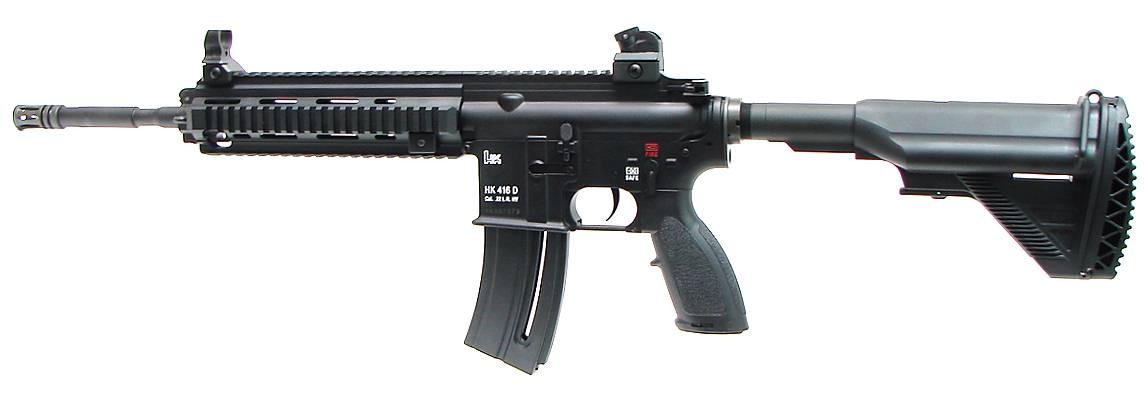 Walther H&K 416 D .22 LR HV caliber rifle. HK / Walther creation that ...