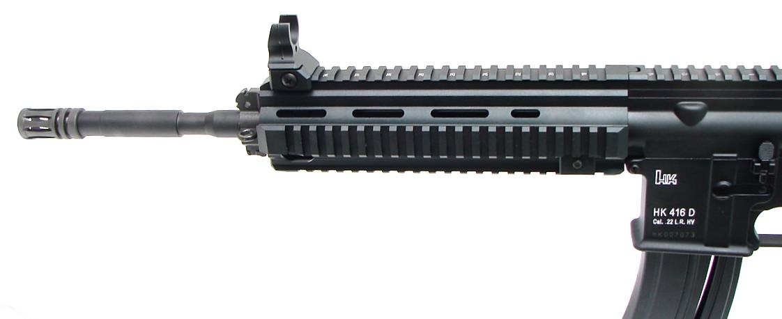 Walther H&K 416 D .22 LR HV caliber rifle. HK / Walther creation that ...