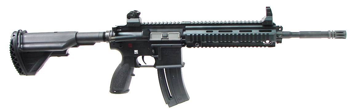 Walther H&K 416 D .22 LR HV caliber rifle. HK / Walther creation that ...