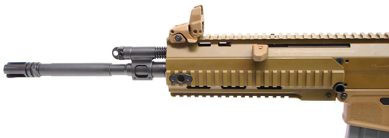 Bushmaster BACR 5.56 Nato caliber rifle. The enhanced BACR model in FDF ...