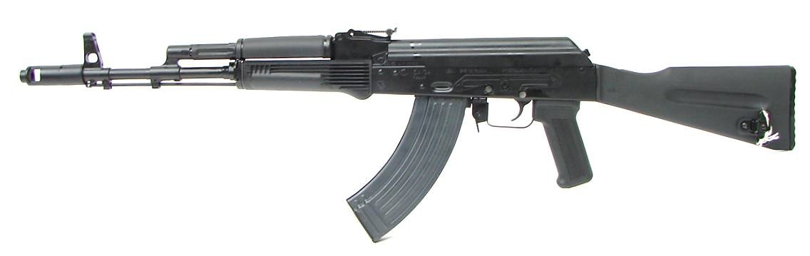 Legion Saiga 7.62 X 39 caliber rifle. Krebs Custom AK-103 black colored ...