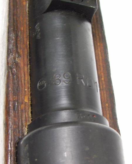Mauser 98 8x57 Mauser caliber rifle. About 1940-41 production. Blank ...