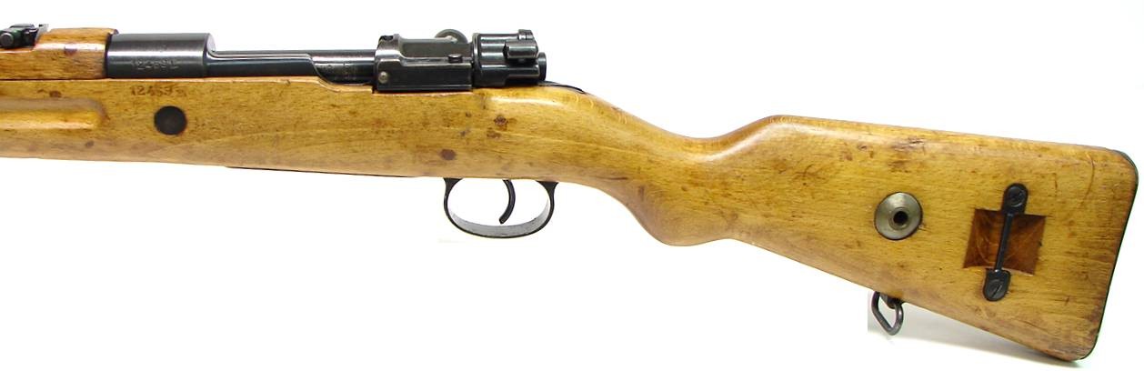 Polish WZ29 8 mm Mauser caliber rifle. Polish military rifle with the ...