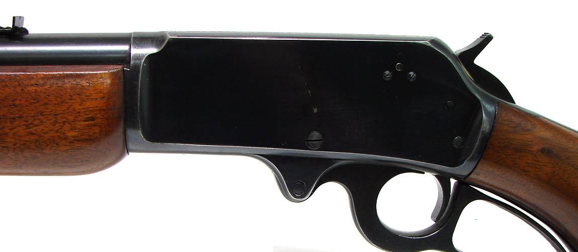 Marlin 336 R.C .30-30 caliber rifle. Early model with the receiver not ...