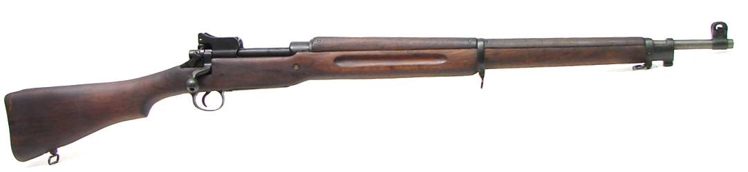 Eddystone 1917 .30-06 Springfield caliber rifle. W.W.II refurbished at ...
