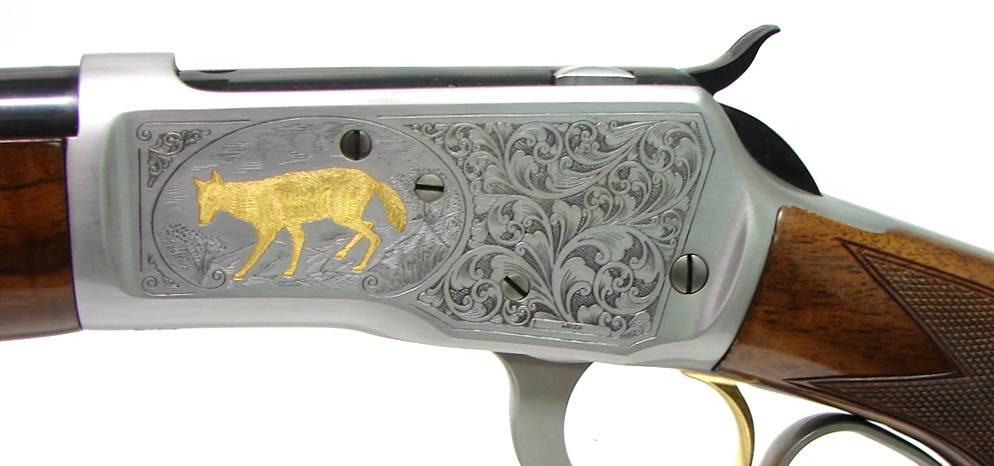 Browning 65 .218 BEE caliber rifle. Limited edition High Grade lever ...