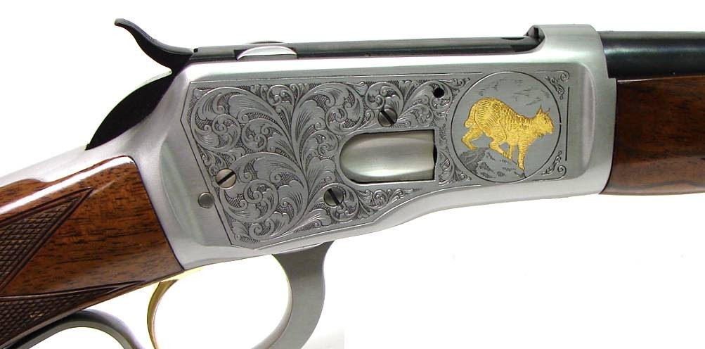 Browning 65 .218 BEE caliber rifle. Limited edition High Grade lever ...