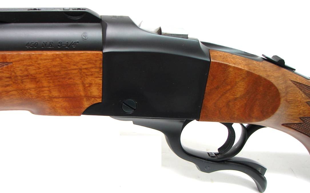 Ruger No 1 .450 NE caliber rifle. The Elephant Craig Boddington African ...