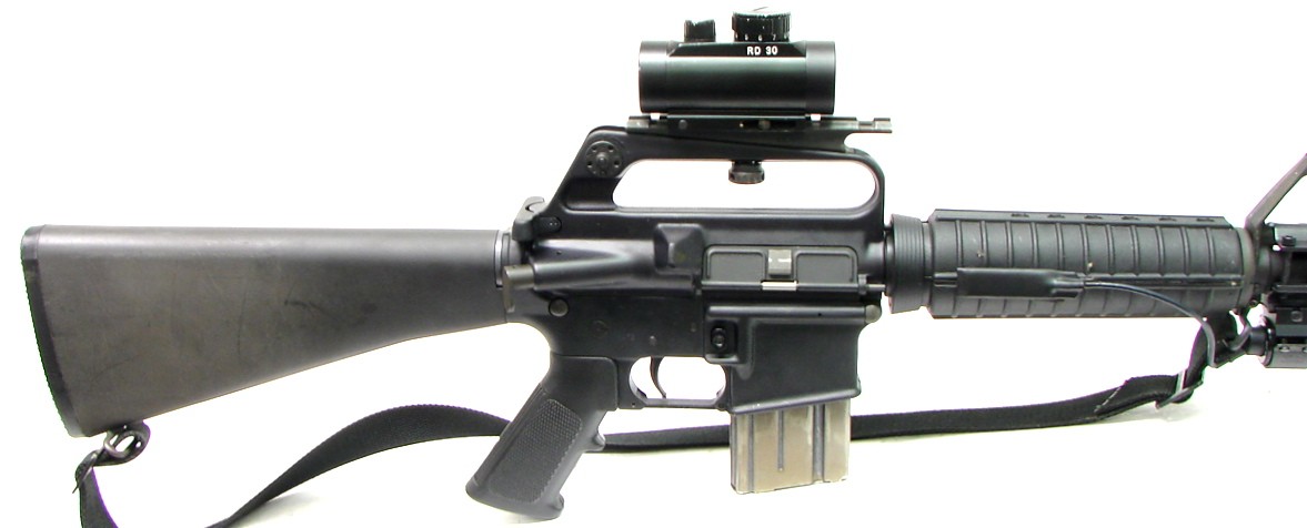 Bushmaster XM15-E2S A3 223 Rem. caliber rifle. A1 carbine with AK ...