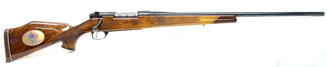 Weatherby Mark V .300 Wby. Mag. caliber rifle. 1984 Olympic Games ...