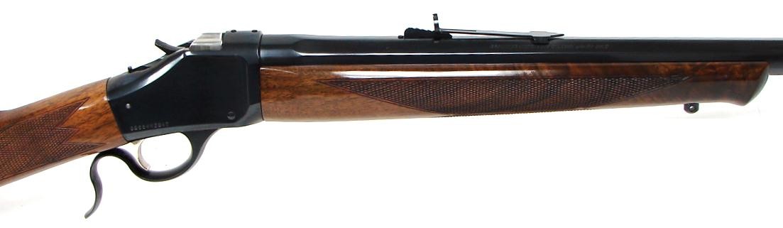 Browning 1885 45-70 Government caliber rifle. Single shot rifle with ...