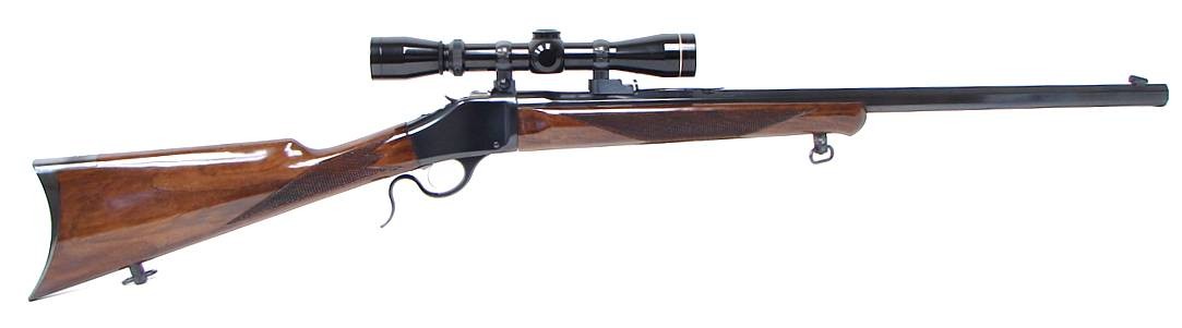 Browning 78 .45-70 Govt caliber rifle. Single shot rifle with 24 ...