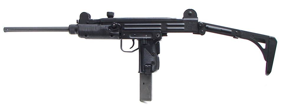 Israeli Military Ind Uzi model B 9mm caliber carbine. Pre-ban Israeli ...