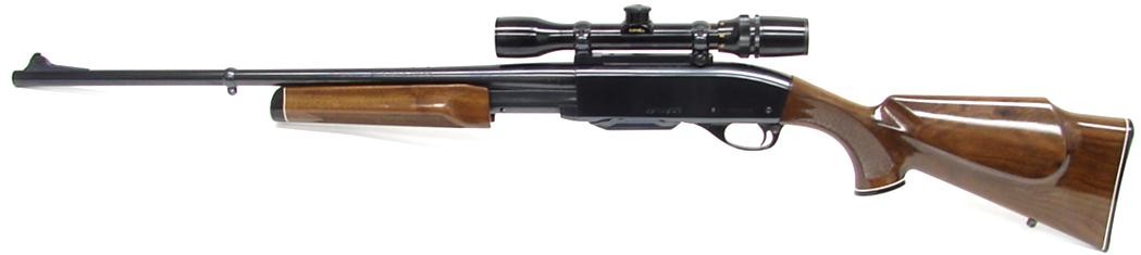 Remington Six .270 Win caliber rifle. BDL deluxe model pump action ...