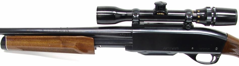 Remington Six .270 Win caliber rifle. BDL deluxe model pump action ...