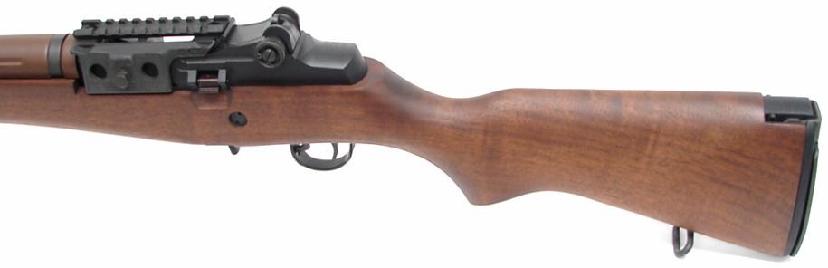 Springfield M1A National Match .308 Win caliber rifle. Loaded model ...