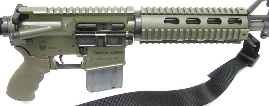 Wilson Combat Urban Tactical .223 Rem caliber rifle with 16 fluted ...