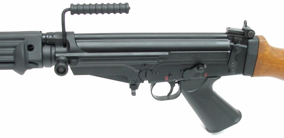 DSA FAL .308 Win caliber rifle with 21 barrel, metal forearm, metal ...