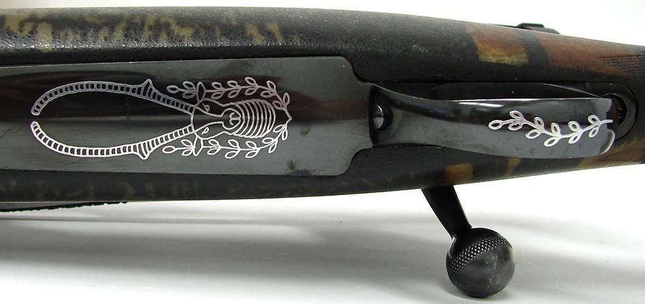 Sako L61R Custom .280 Ackley caliber rifle. Custom Sako rifle with Pac ...