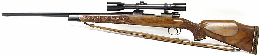 Karl Urban 98 Custom .300 Wby Magnum caliber rifle. German made custom ...