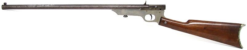 H. M. Quackenbush Safety Rifle .22 LR caliber rifle. Target model in ...
