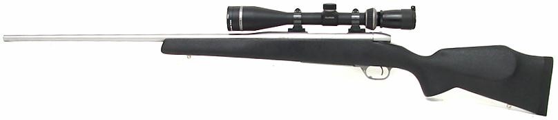 Weatherby Mark V .280 Rem caliber rifle. U.S. made stainless synthetic ...