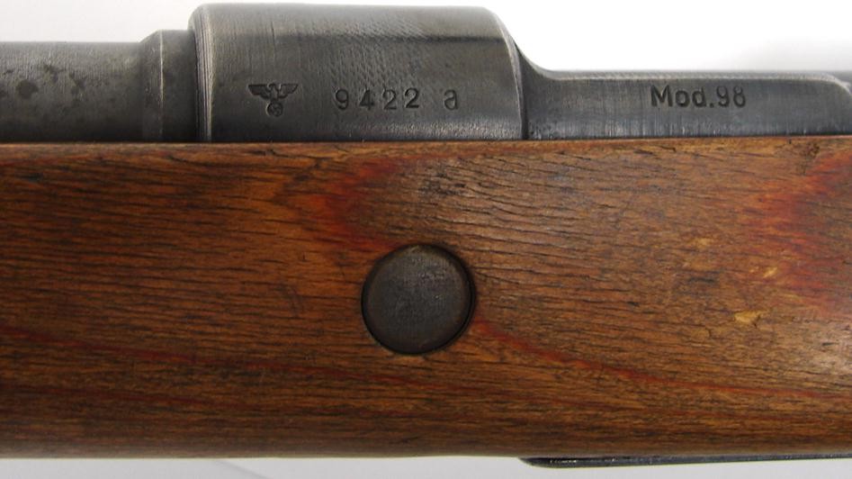 byf Code Mauser-Werke K-98 8 x 57mm caliber WWII issue rifle. Excellent ...