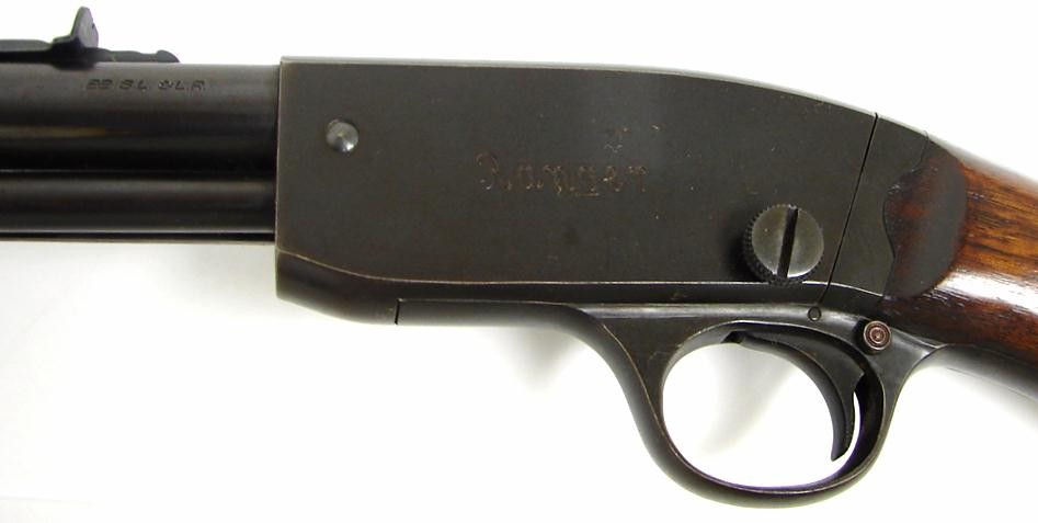 Ranger (Savage) Pump 22 .22 S,L,LR caliber rifle. Savage .22 caliber ...