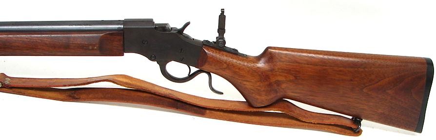 Stevens Ideal #44 .22 LR caliber rifle with tang sight. Very good plus ...